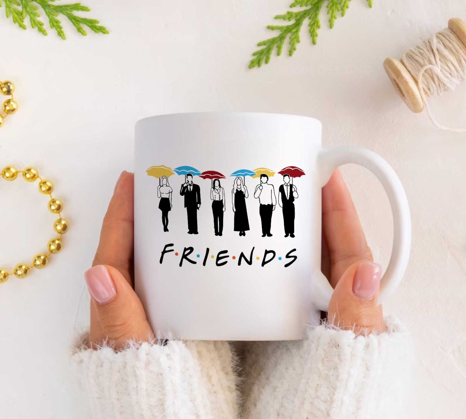 Plantillas Serie Friends para Tazas - Mark Designs