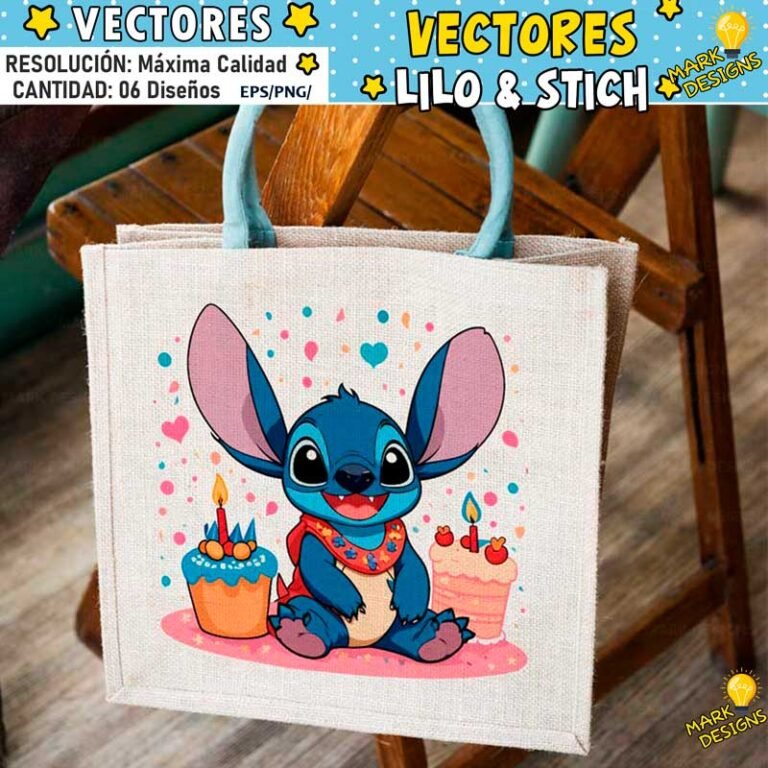 Vectores de Lilo y Stich - Mark Designs