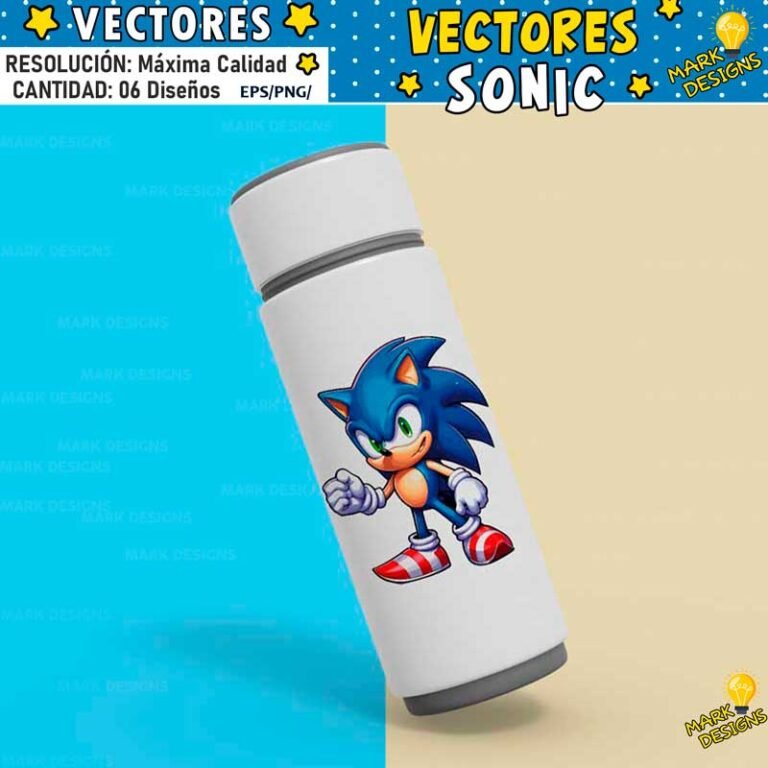 Vectores de Sonic - Mark Designs