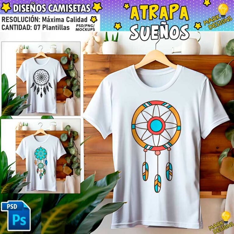 Diseños Plantillas para Sublimar Tazas - Camisetas - Mark Designs